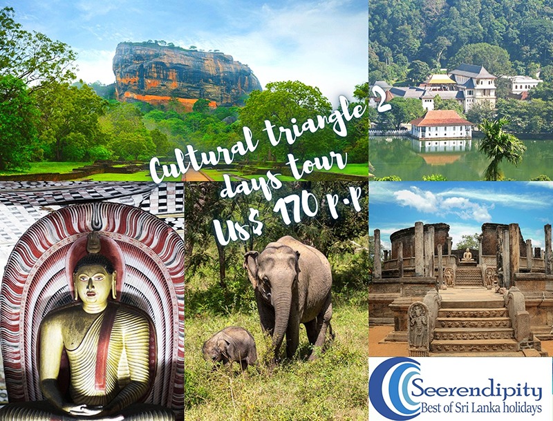 Sri Lanka cultural triangle itinerary, cultural triangle Sri Lanka